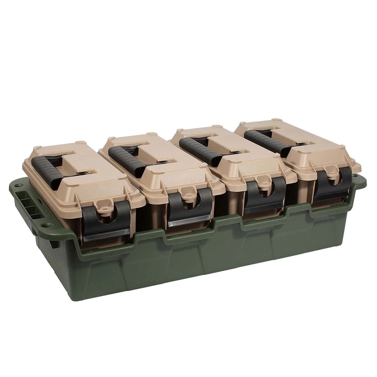 Greenmade Plastic Ammunition Organizer: Multi-Purpose, Water-Resistant Ammo Storage Unit ...