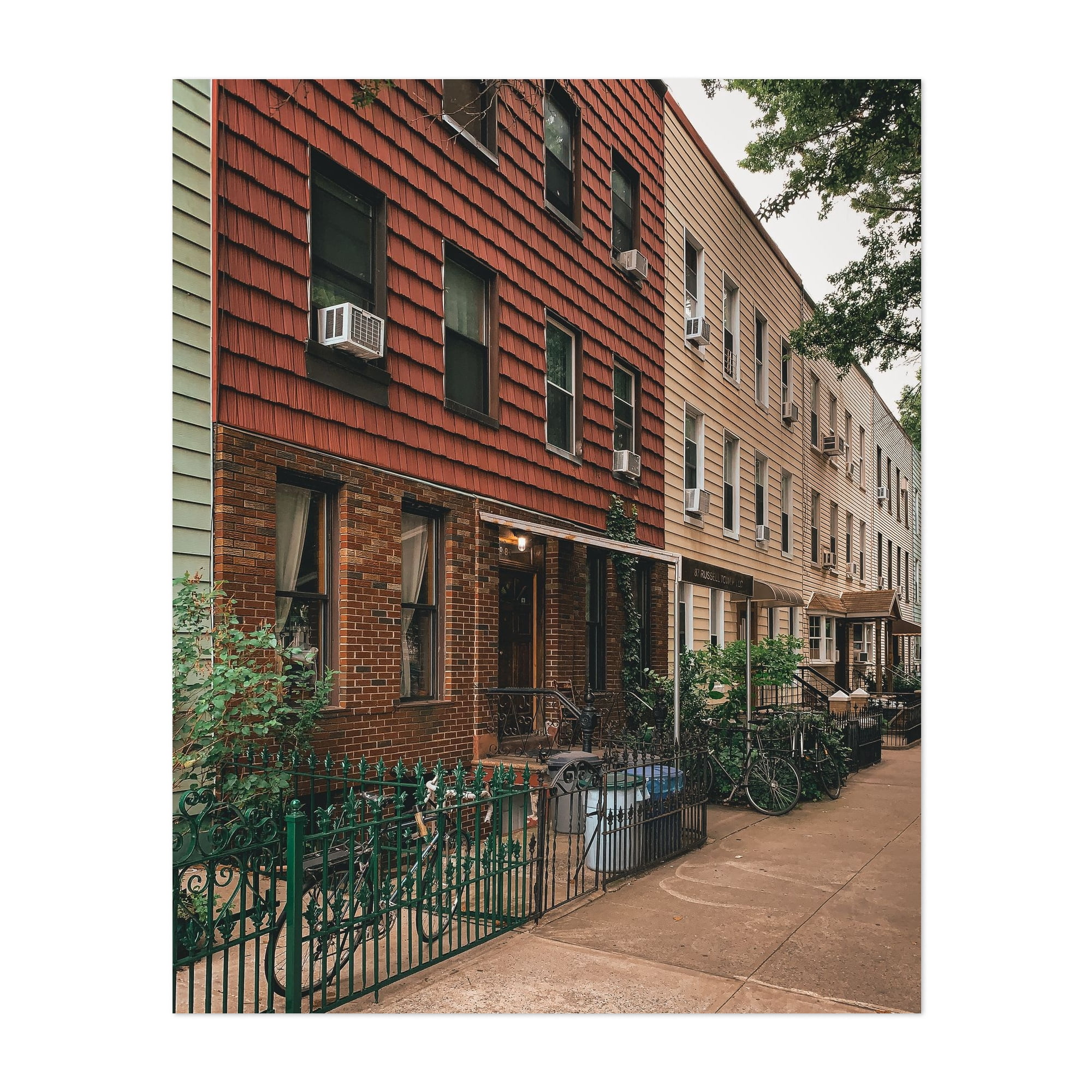 Greenpoint Residential 02 - Brooklyn New York Photography Unframed Wall ...