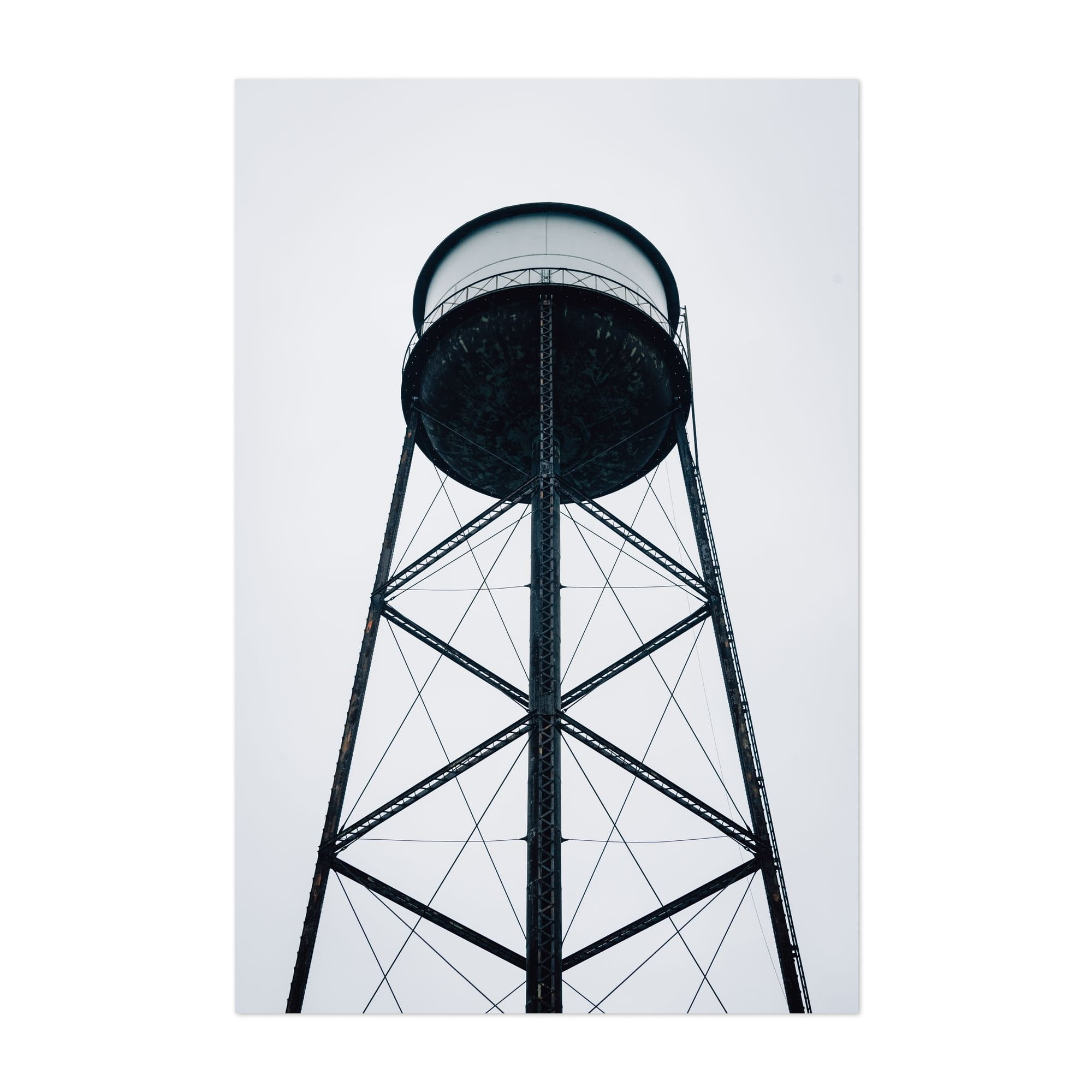 Greenpoint Water Tower - Brooklyn New York Photography Unframed Wall ...
