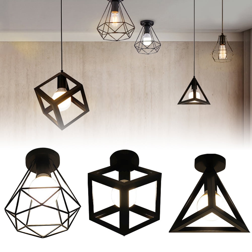 Greenred Nordic Iron Indoor Home LED Ceiling Lamp Living Room Balcony ...