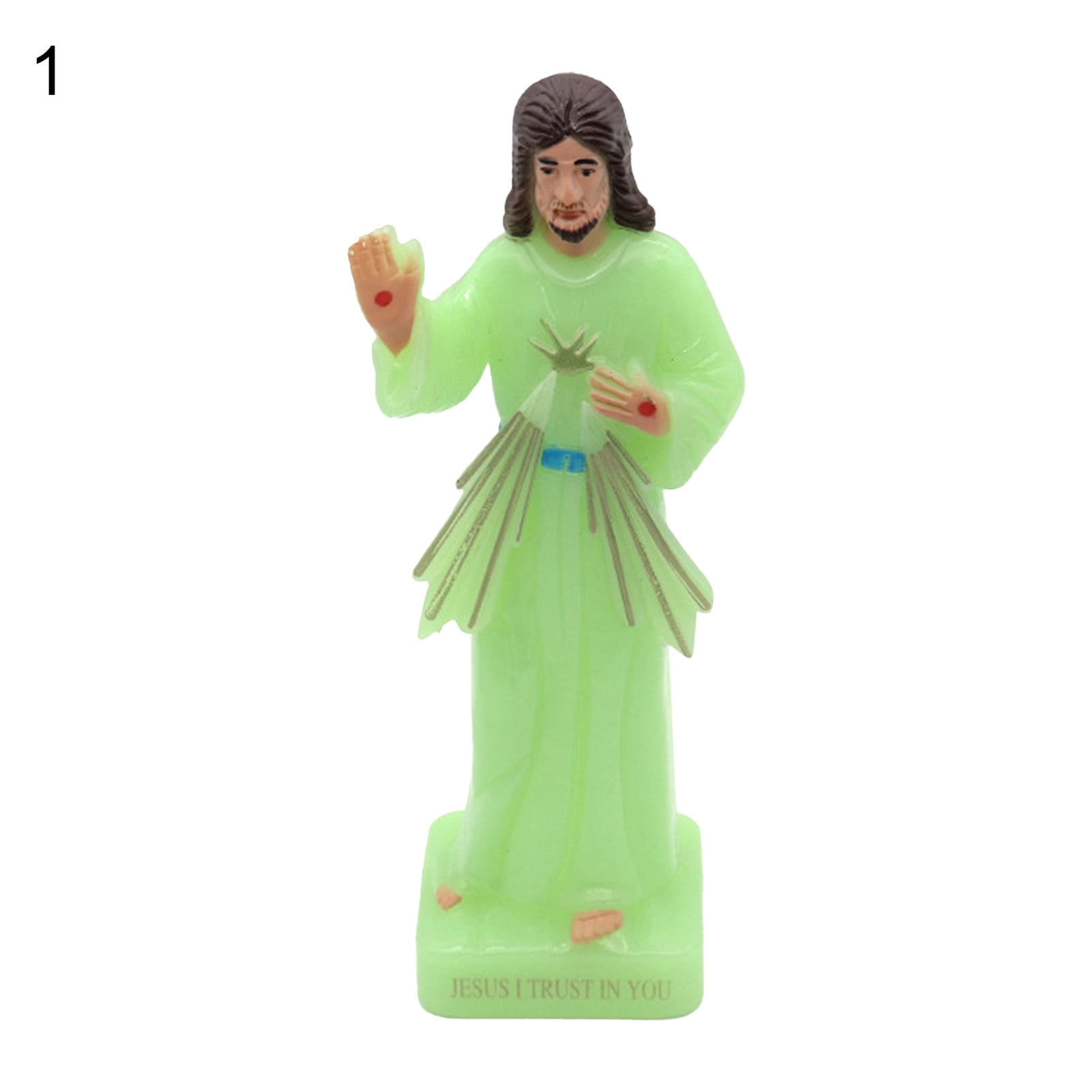 Greenred Ornamental Jesus Figurine Handmade Plastic Smooth Edges ...