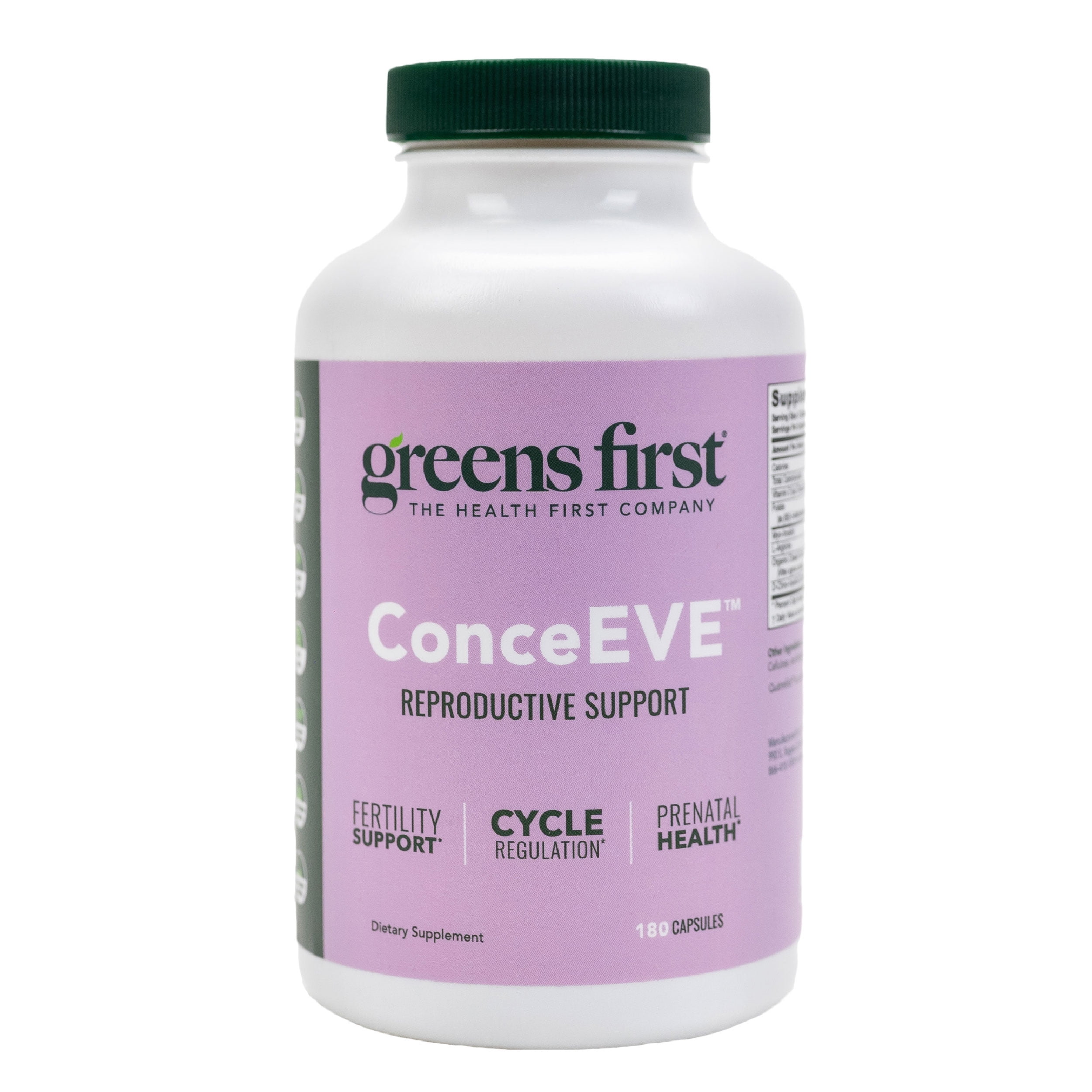 Greens First Female ConceEVE Capsules, Female Fertility Formula, 180 ...
