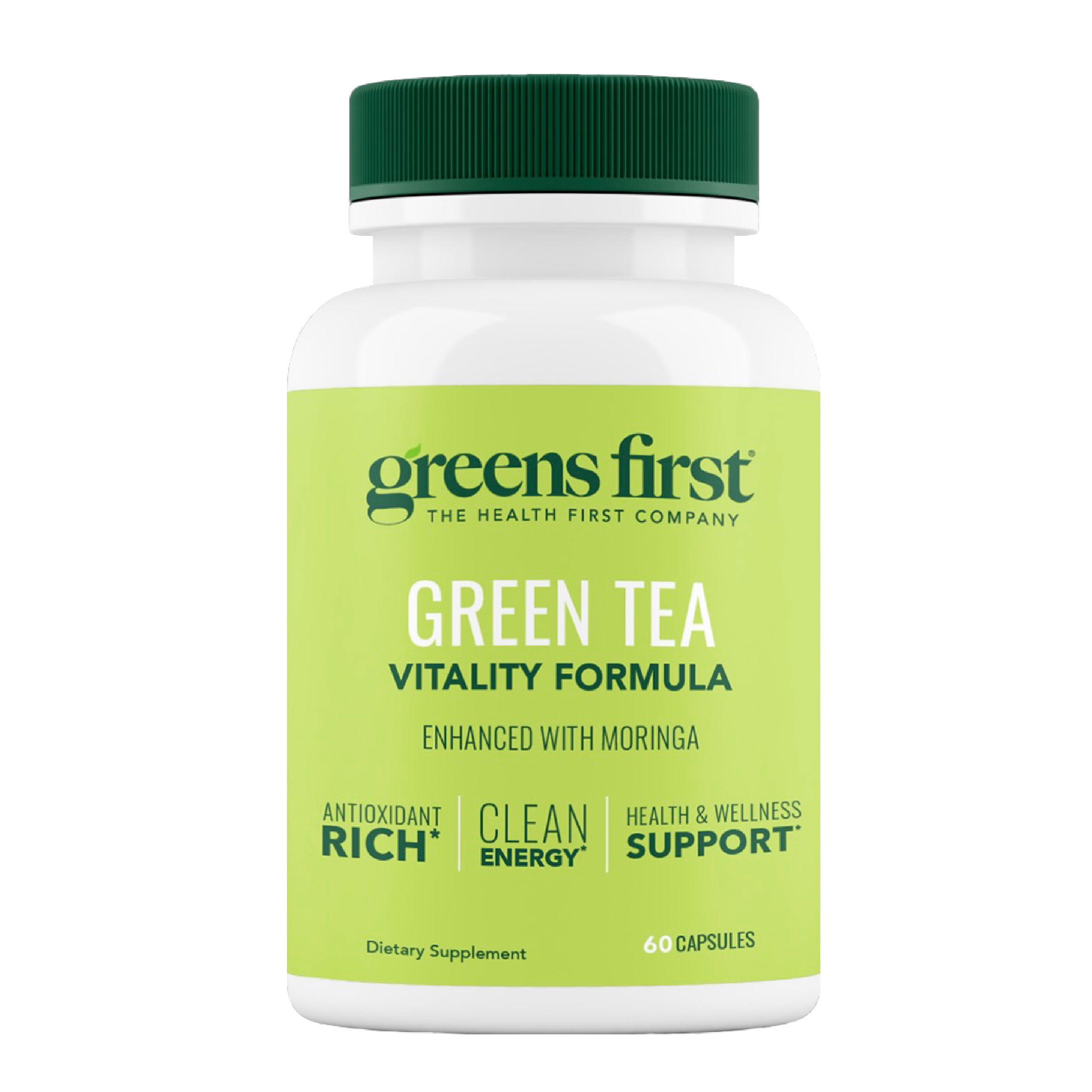 Greens First Green Tea Vitality Formula - Enhanced with Moringa ...