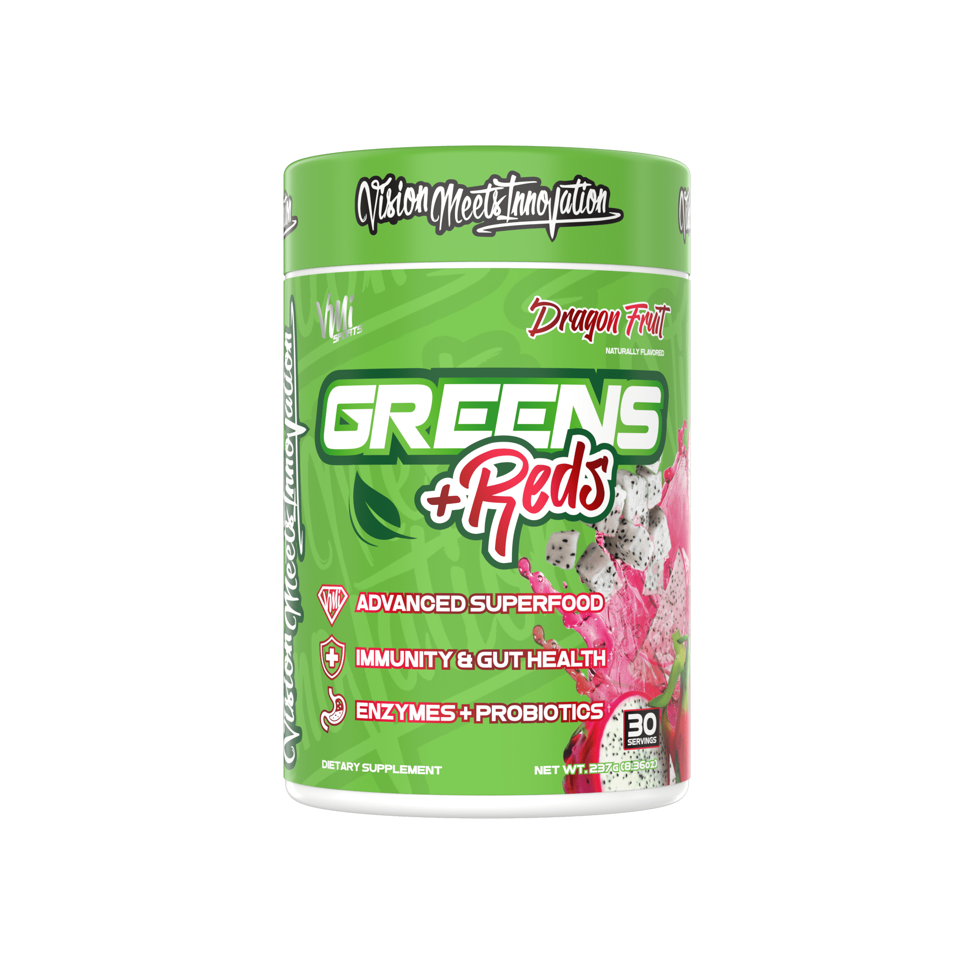 Greens + Reds Advanced Superfood by VMI Sports | Immunity and Gut ...