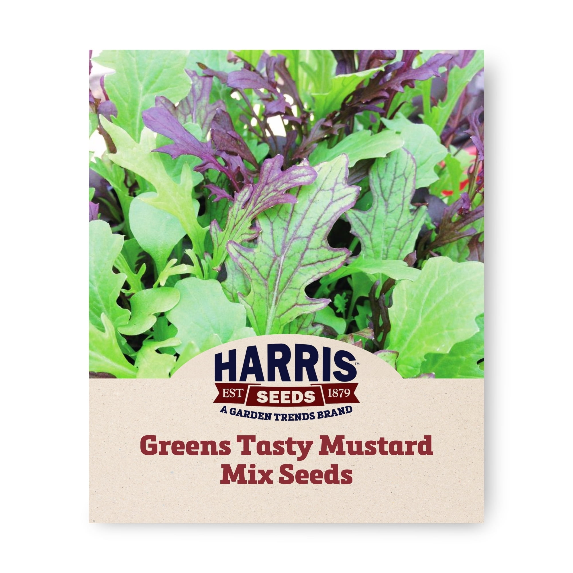 Harris Seeds - Greens - Tasty Mustard Mix Seeds - Vegetable Planting ...
