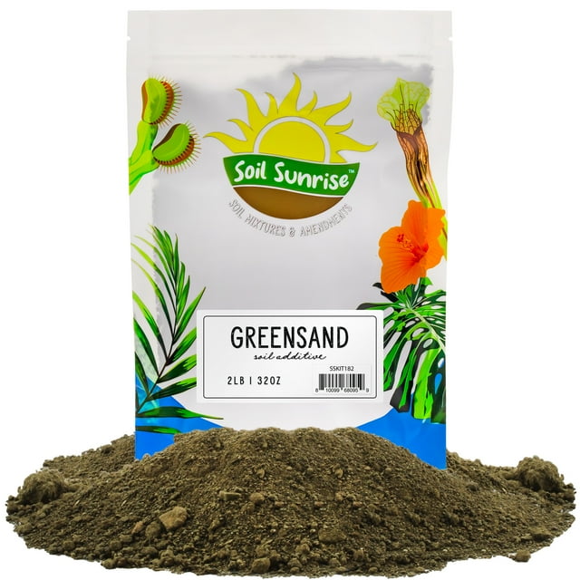 Soil Sunrise Greensand Organic Plant Soil Conditioner and Additive (2 ...
