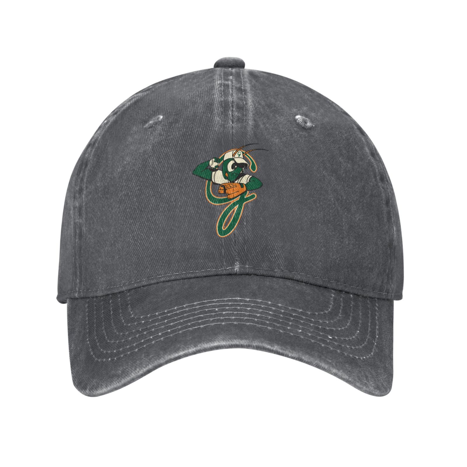 Greensboro Grasshoppers Hat Adult Adjustable Classic Washed Casquette ...