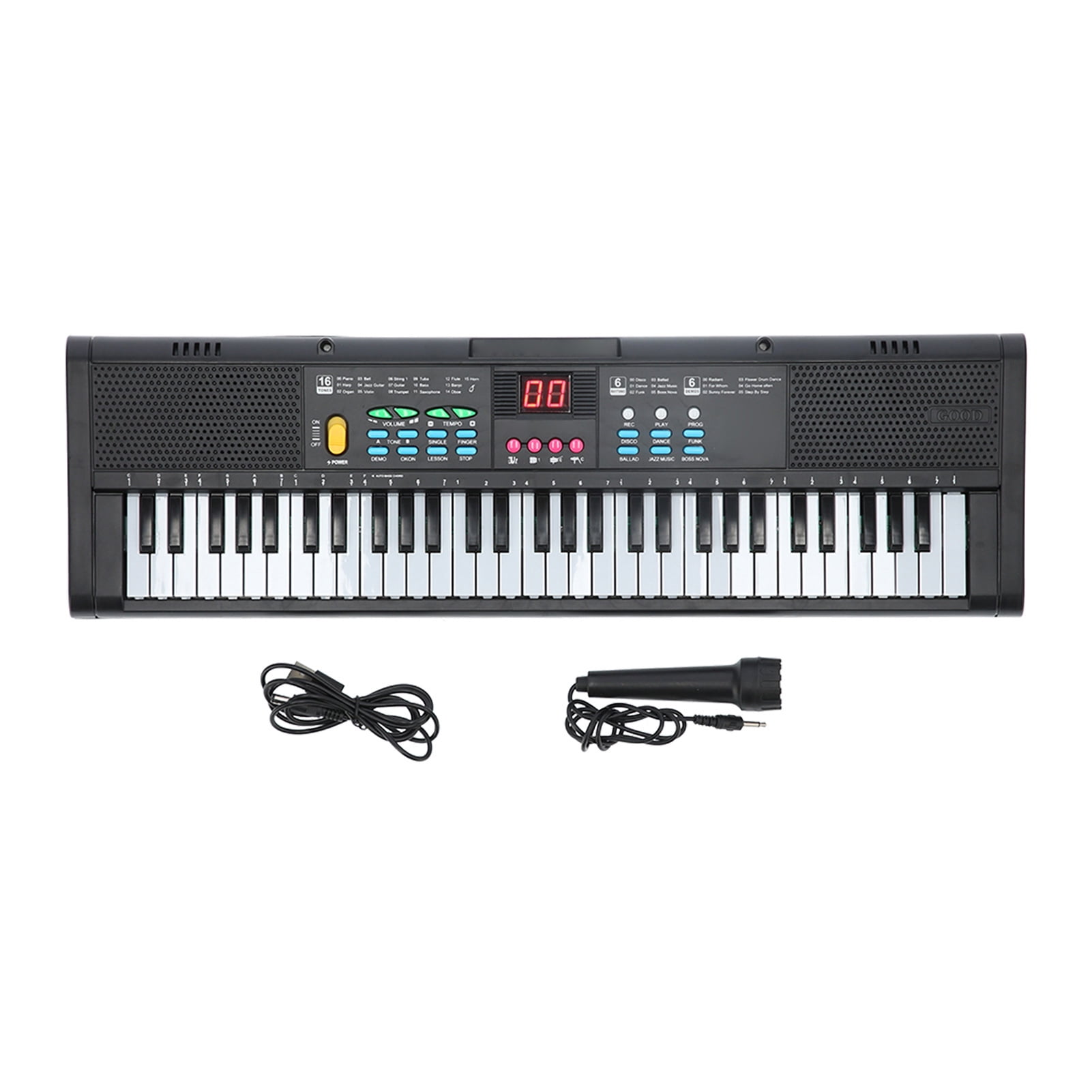 Greensen Electric Piano Instrument Keyboard Piano Instrument 61 Keys ...