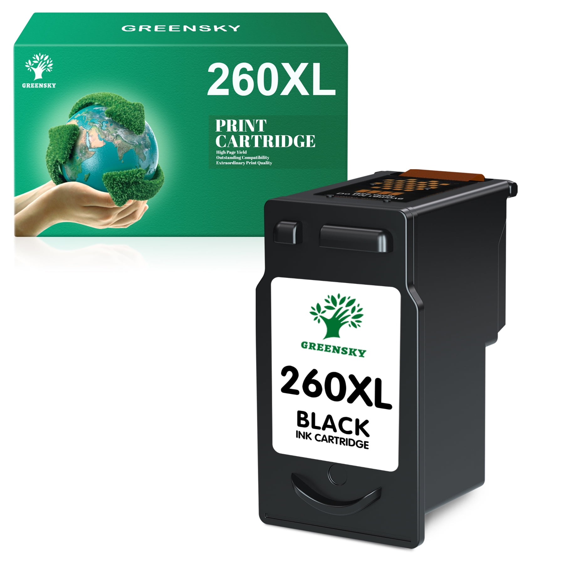 Greensky Canon 260XL Ink Cartridge Replacement for Canon TS6420, TS6400 ...