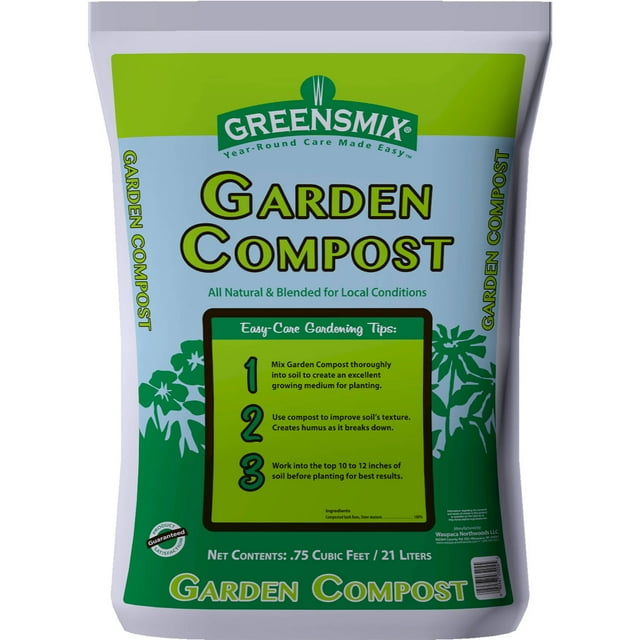 Greensmix .75 Cu Ft Garden Compost - Walmart.com