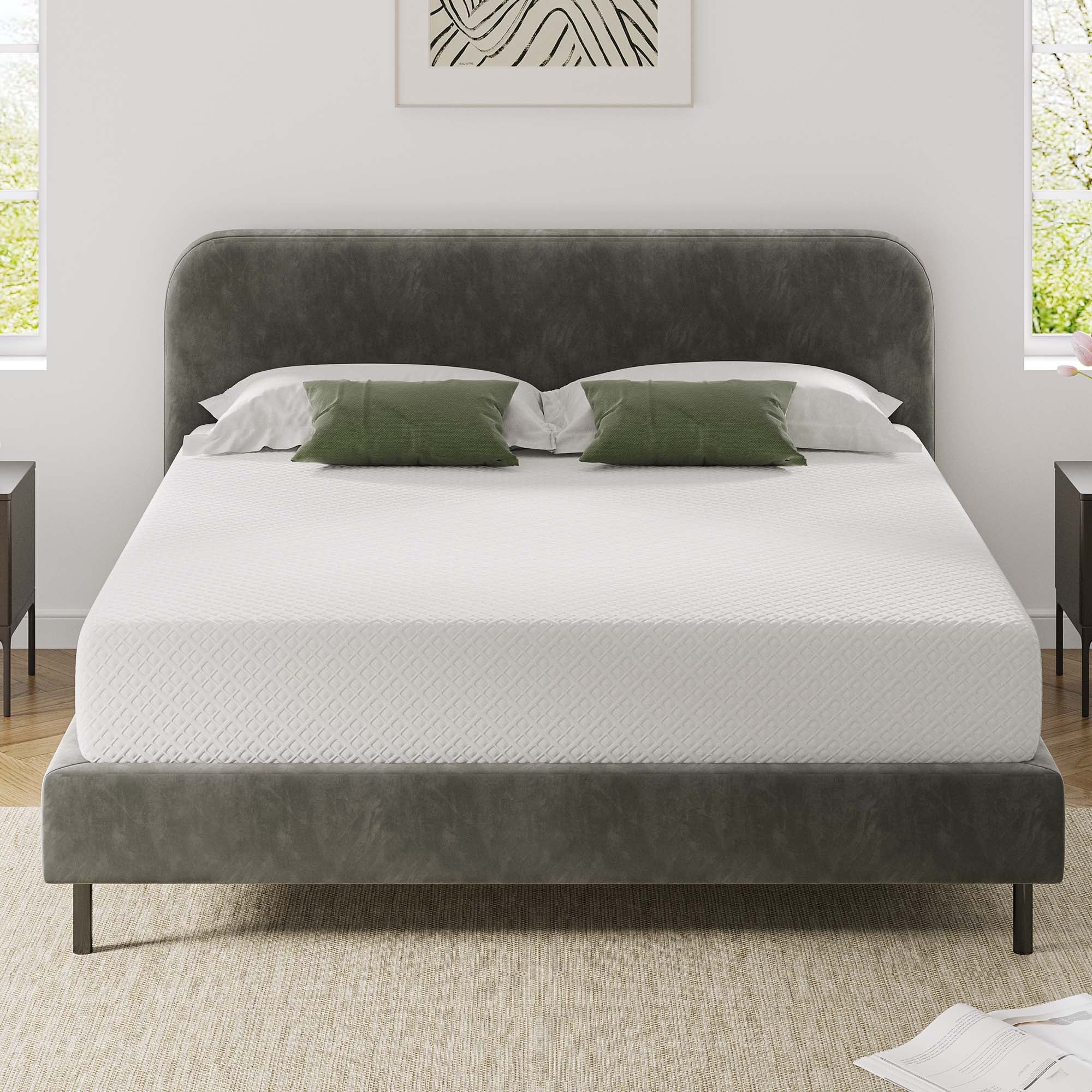 Greenstell 6" Gel Memory Foam Mattress, Breathable & In-Box, Adult ...