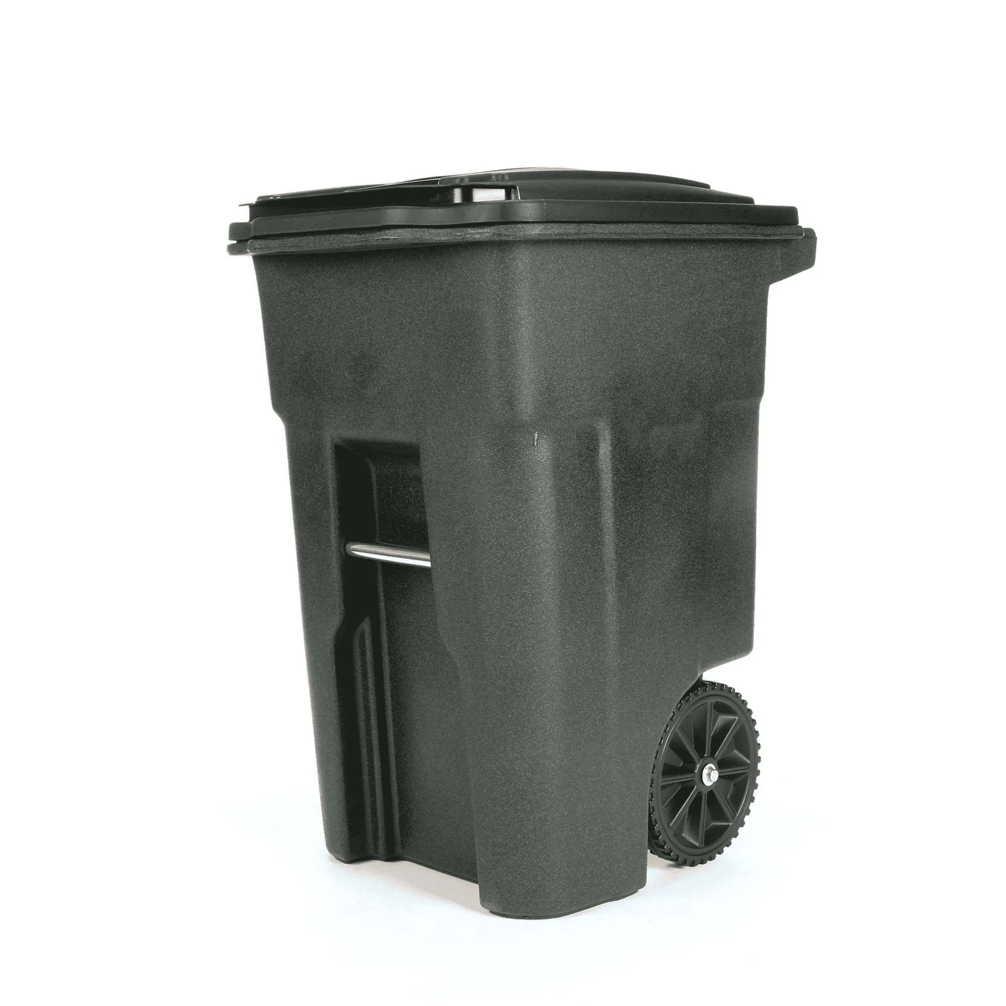 Greenstone 48 Gallon Garbage Can with Outside Wheels and Secure Lid ...