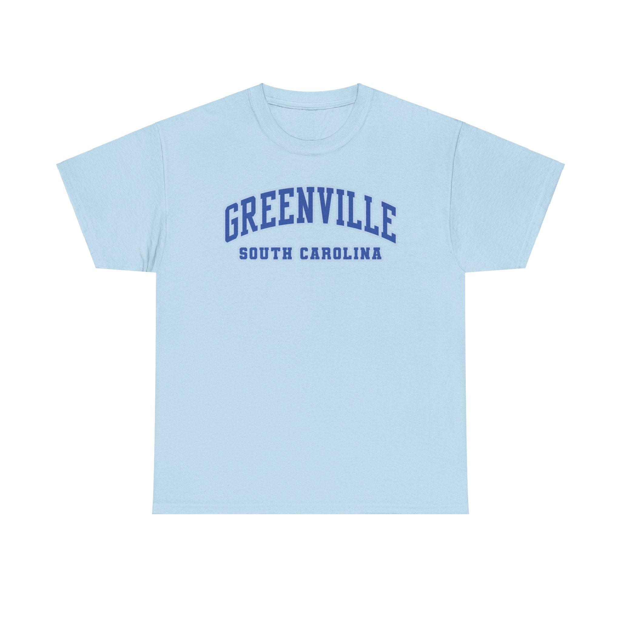 Greenville South Carolina SC Shirt Gifts Tshirt Crew Neck Short Sleeve ...