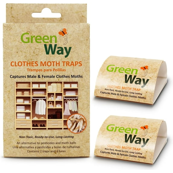Greenway Clothing Moth Traps with Powerful Pheromone Lures for ...