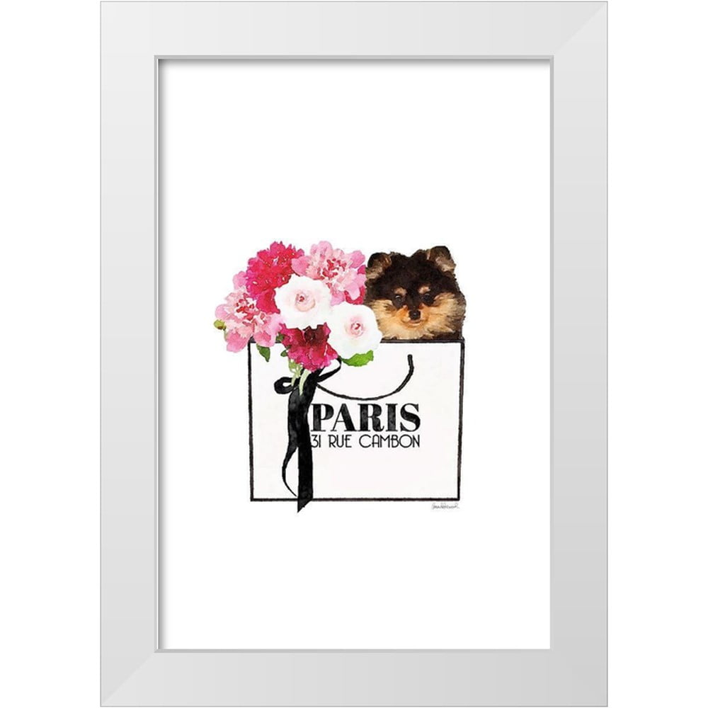 Greenwood, Amanda 23x32 White Modern Wood Framed Museum Art Print ...