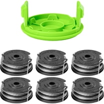 Greenworks 0.065" Single Line Auto-Feed String Trimmer Spools (6-pack ...