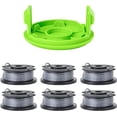 Greenworks 0.065" Single Line Auto-Feed String Trimmer Spools (6-pack ...