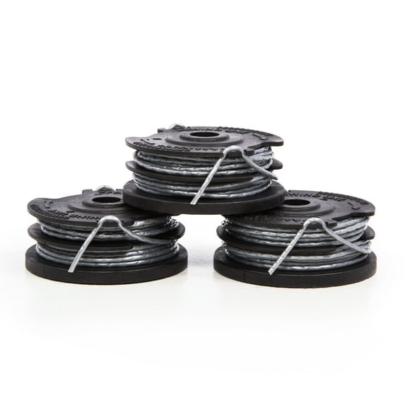 Greenworks 0.065 in. Dual Line Replacement String Trimmer Spool 3-Pack ...
