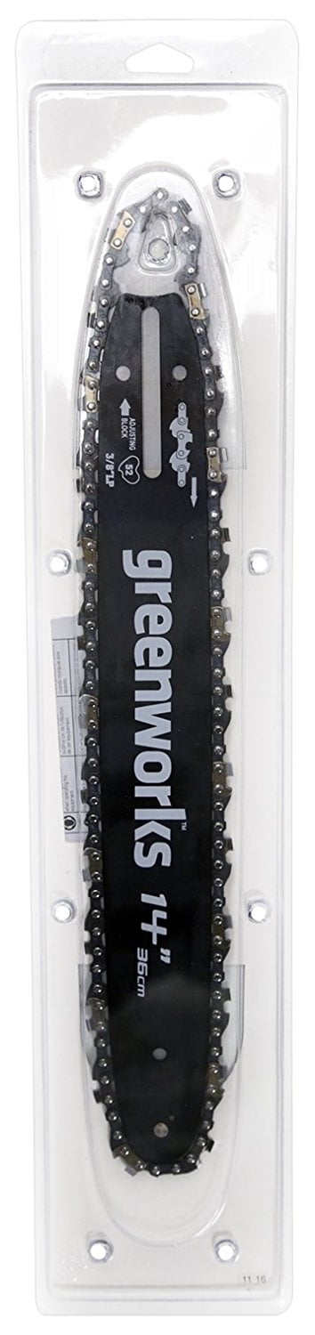 Greenworks 14-Inch Chainsaw Bar and Chain Combo 2904702 - Walmart.com