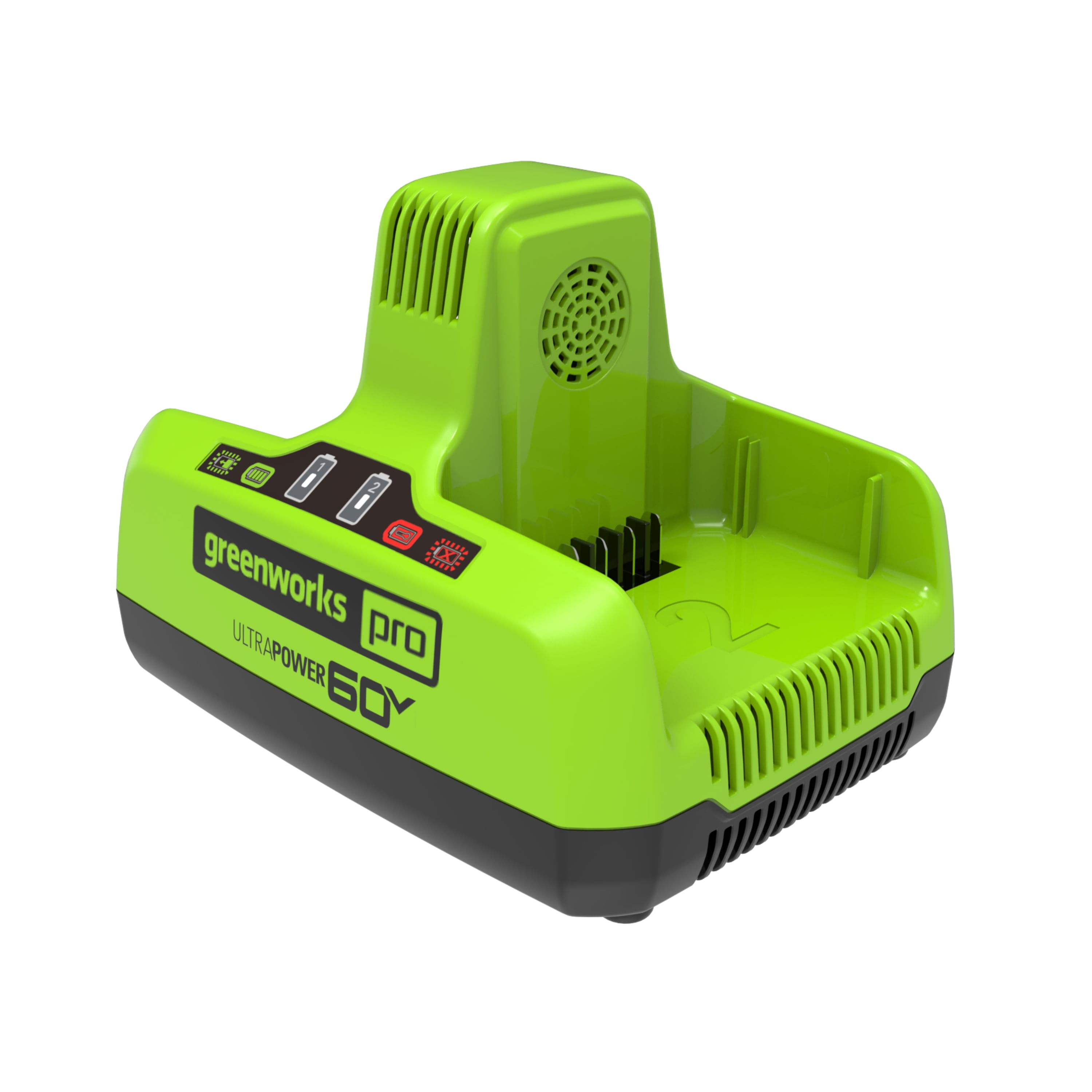 Greenworks 60V 6 Amp Dual-Port Rapid Charger 1807902 - Walmart.com
