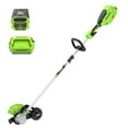 Greenworks 60V 8" Edger with (1) 2.5Ah Battery & Charger 2703302 ...