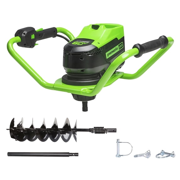 Greenworks 60V Earth Auger / Post Hole Digger (Tool Only) 3704202T ...