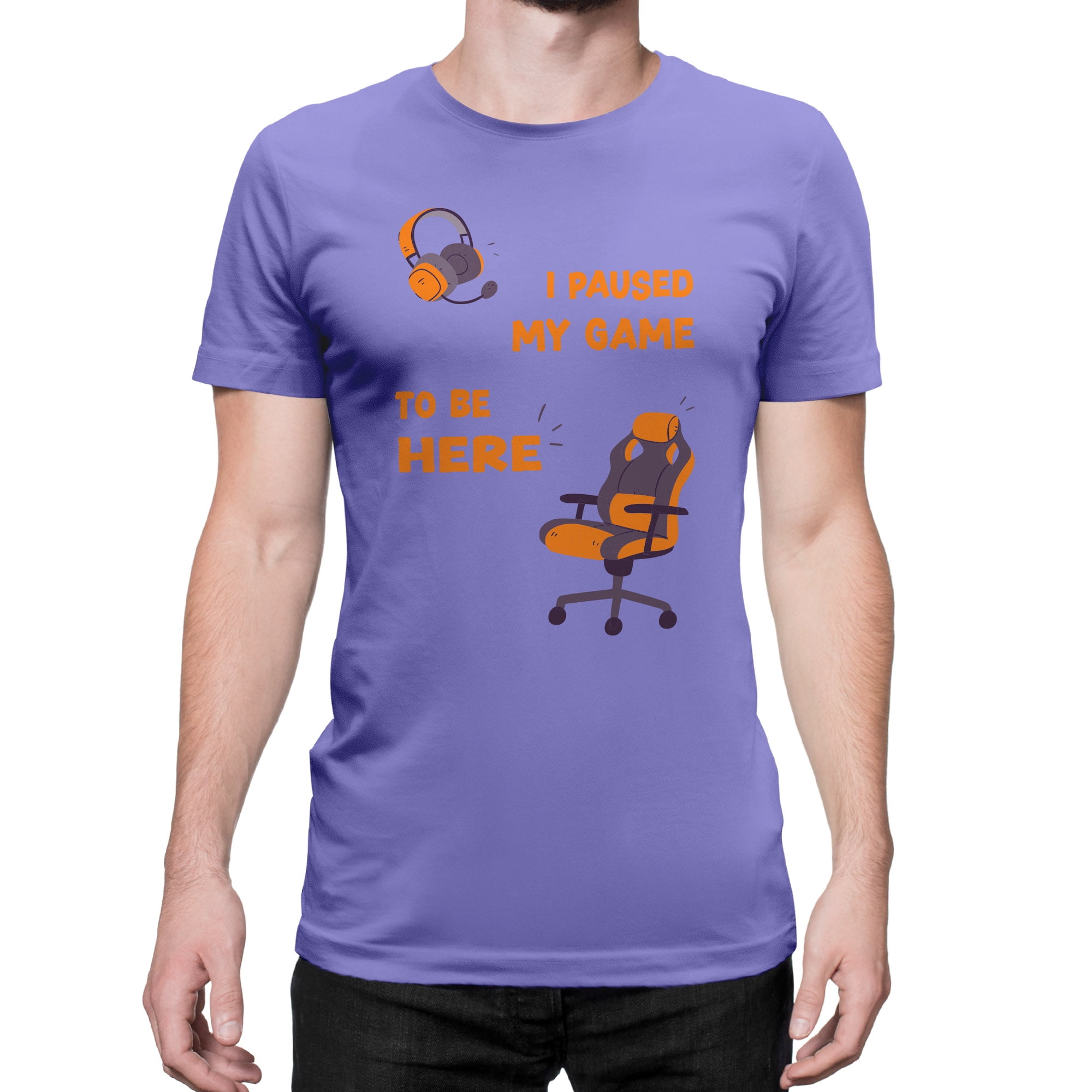 Greenyef Graphics I Paused My Game to Be Here Video Gamer Gift for Men ...