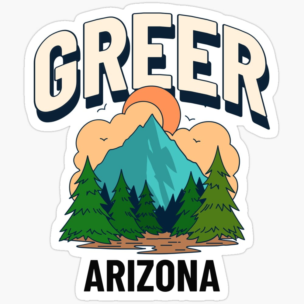 Greer Arizona Sticker Phone Decal Water Bottle Stickers Car Decals ...