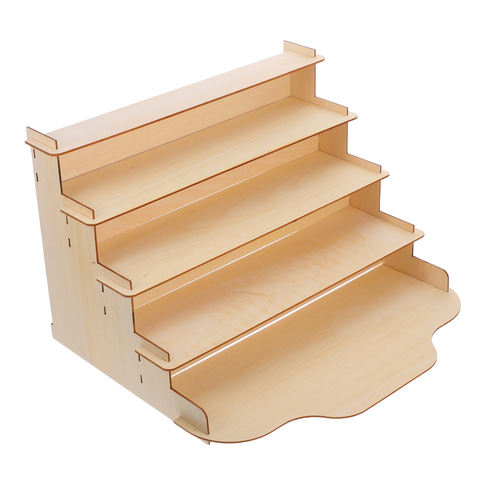 Wooden Greeting Card Rack Poster Display Stand for Vendor Booth 1 Set ...