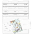 Greeting Card Organizer Tabbed Dividers Set of 15 Double-Sided Dividers ...