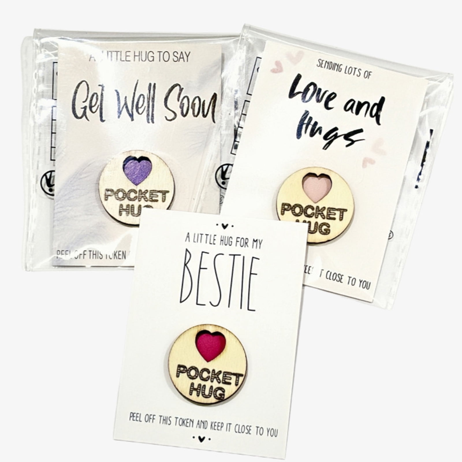 Greeting Card You Are Amazing Strong and Wonderful Pocket Hug Up Gift ...