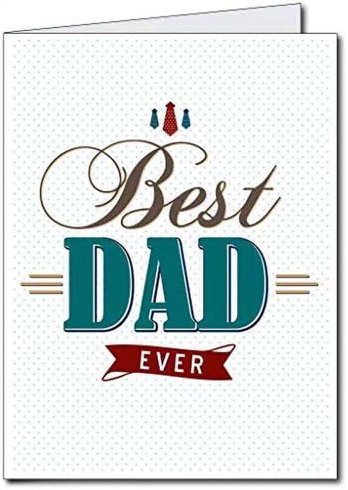 Greeting Cards: Giant Father's Day Card with Envelope, Dad Ever Design ...