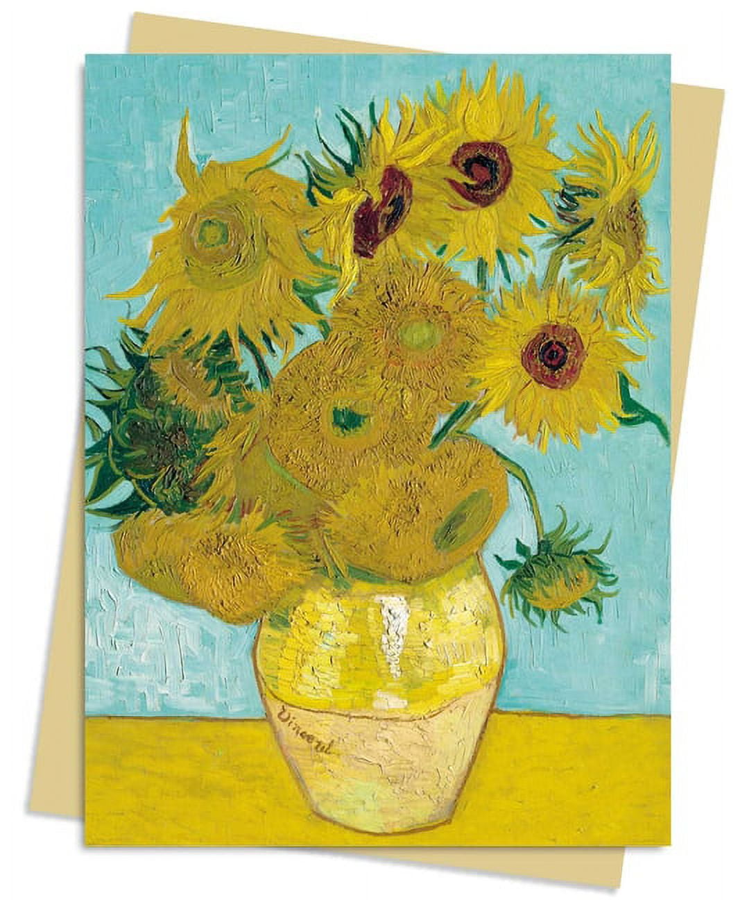 Greeting Cards: Vincent Van Gogh: Sunflowers Greeting Card Pack: Pack ...