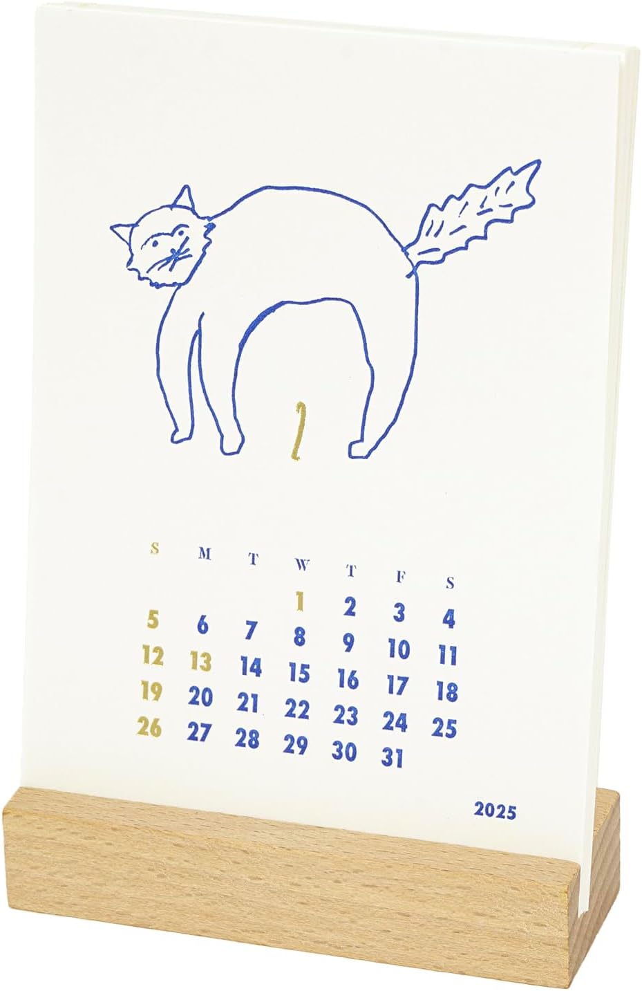 Greeting Life C-1614-SH 2025 Calendar Izumi Shiokawa Letter Press ...