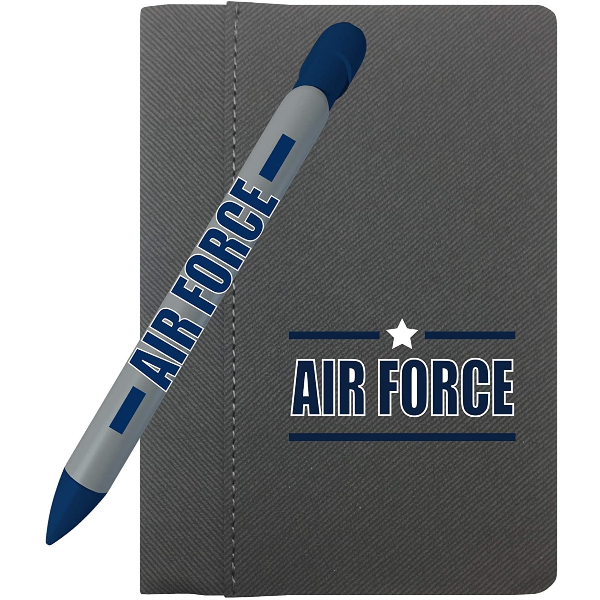 Greeting Pen Air Force Gift Set with 4" x 6" Notebook and 1 Rotating ...