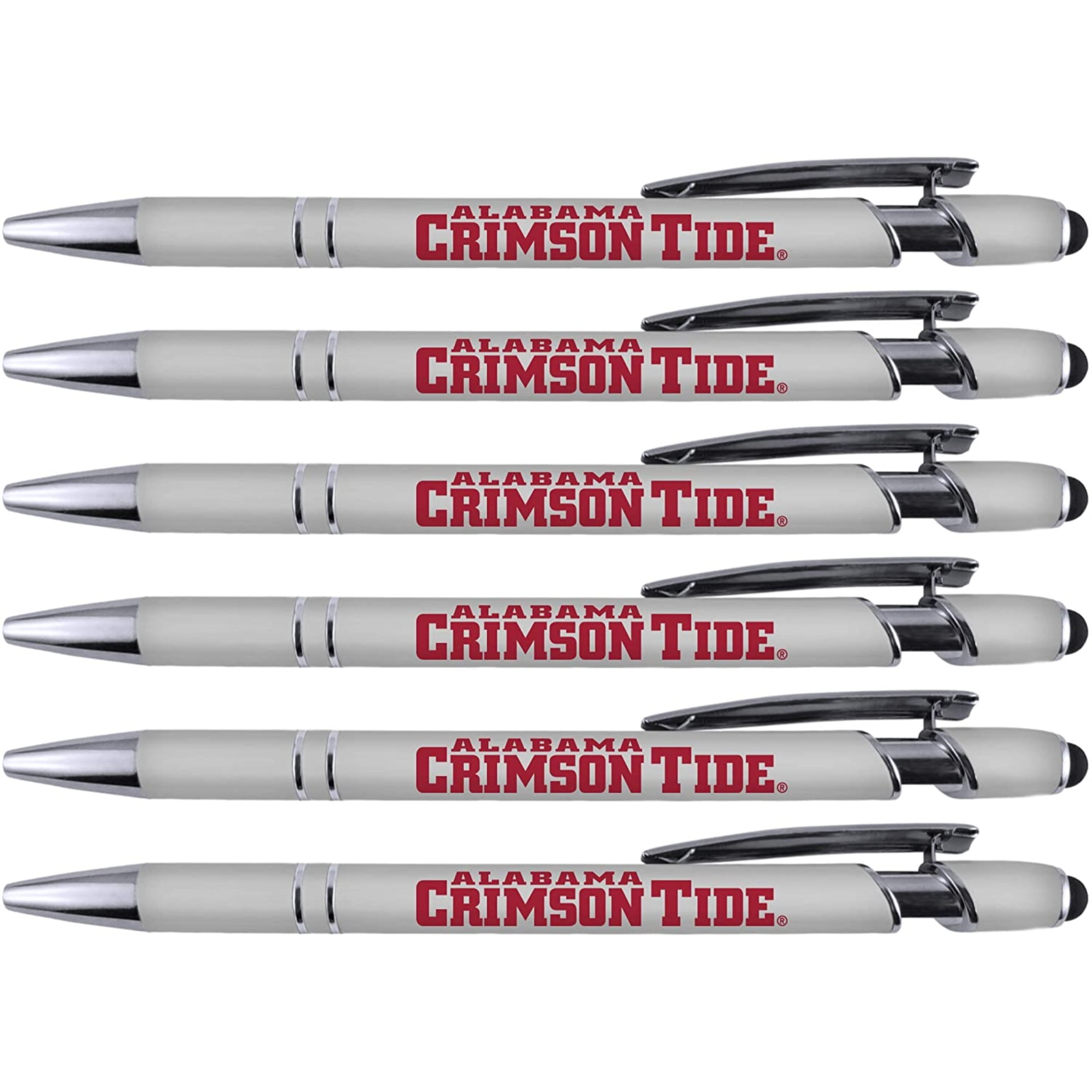 Greeting Pen Alabama Soft Touch Coated Metal 6 Pack 30502 - Walmart.com