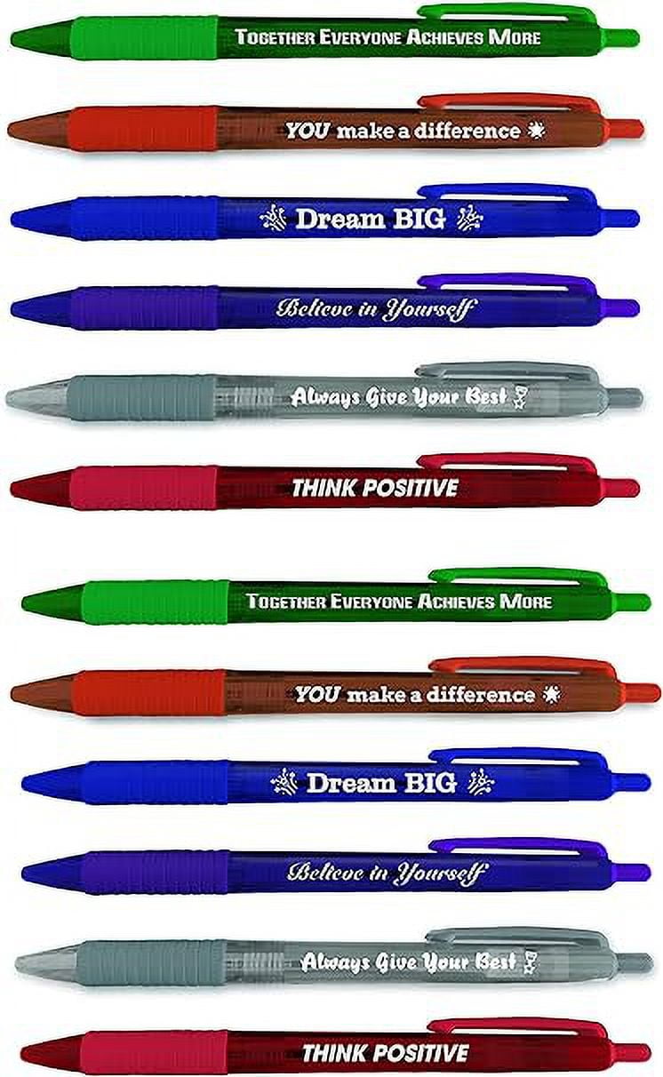 Greeting Pen Employee Appreciation Translucent 12 Pen Set with Team ...