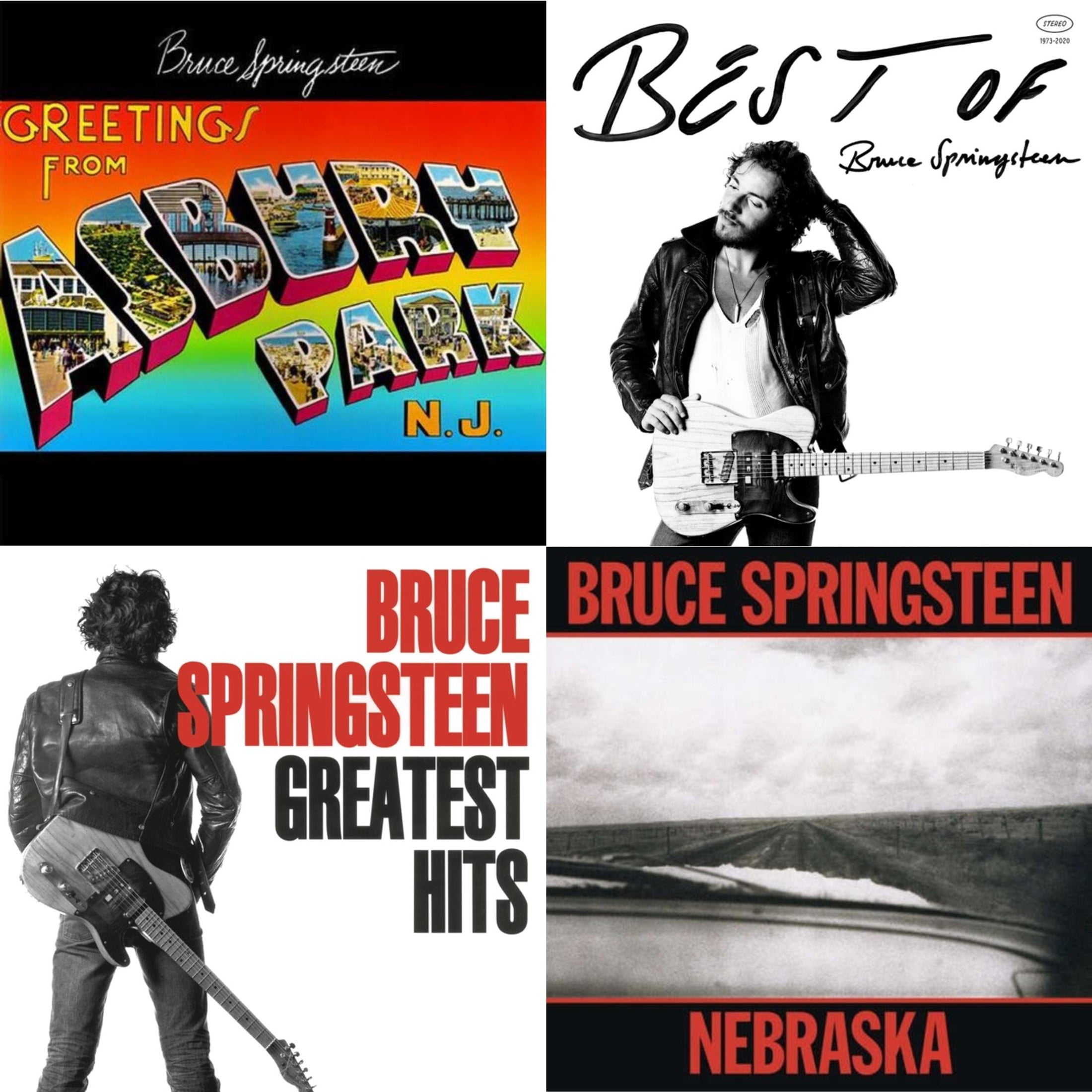 Greetings From Asbury Park N.J. (180G) & Best Of Bruce Springsteen (2LP ...