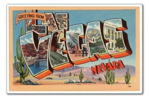 Greetings From Las Vegas Nevada Sticker Phone Decal Water Bottle ...