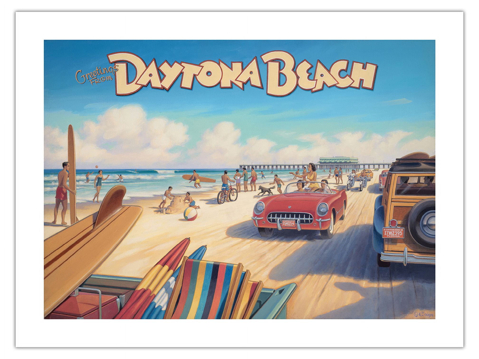 Greetings from Daytona Beach Florida - Spring Break - Vintage Travel ...