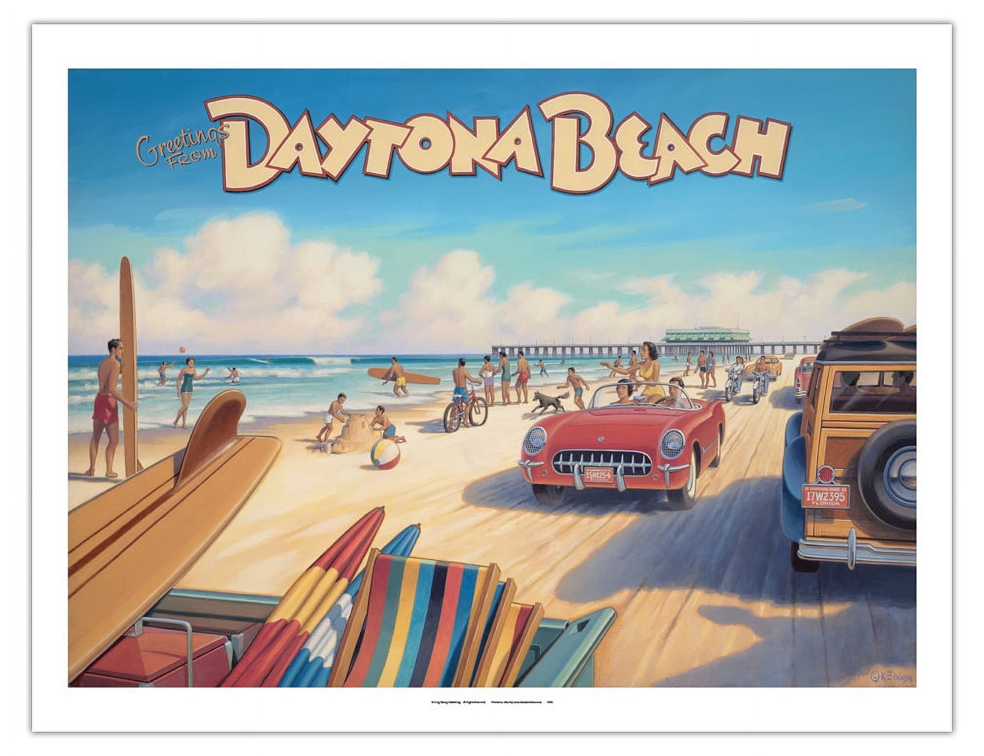 Greetings from Daytona Beach Florida - Spring Break - Vintage Travel ...