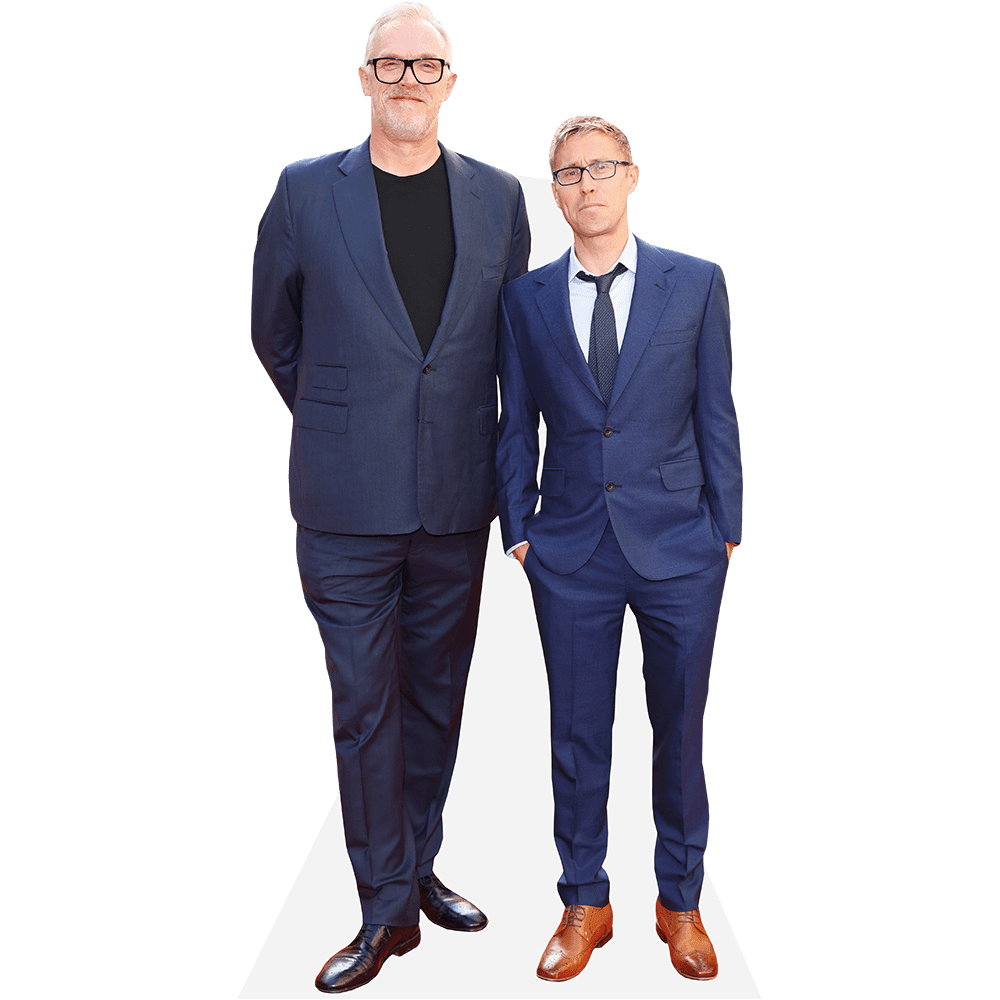 Greg Davies And Russell Howard (Duo) Mini Celebrity Cutout Standee ...