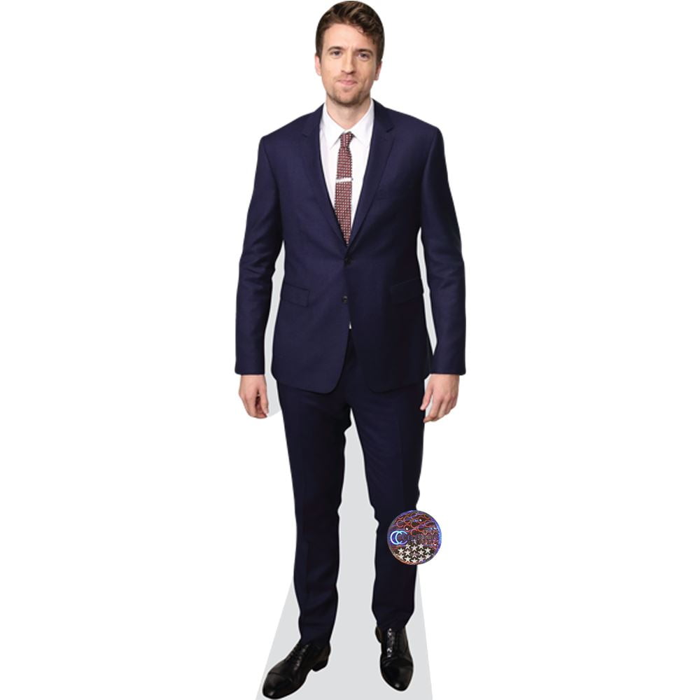 Greg James (Blue Suit) Mini Cardboard Cutout Standee - Walmart.com