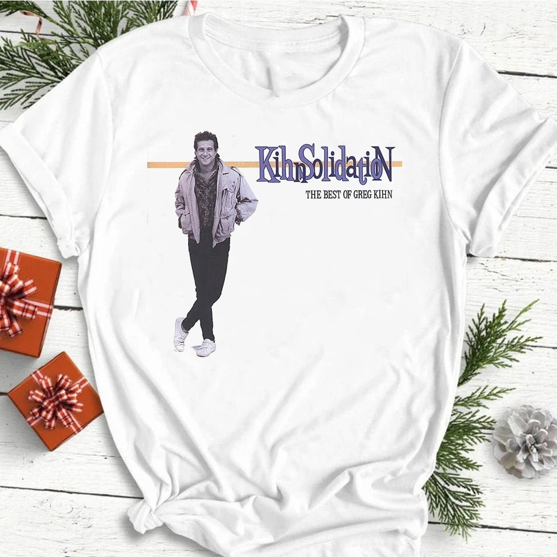 Greg Kihn Best of Kihnsolidation S-234XL Unisex White Shirt Gift fans ...