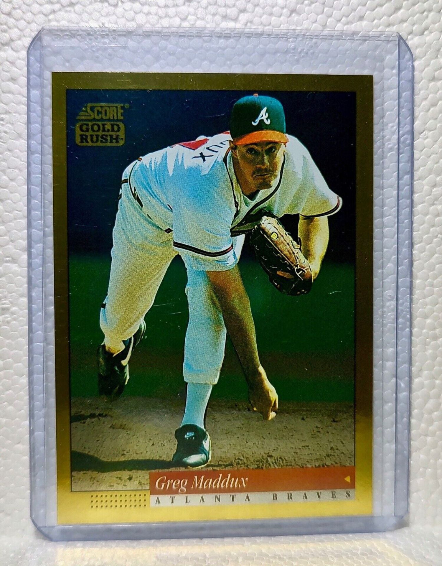 Greg Maddux 1994 Pinnacle Score MLB #524 Gold Rush Baseball Card ...