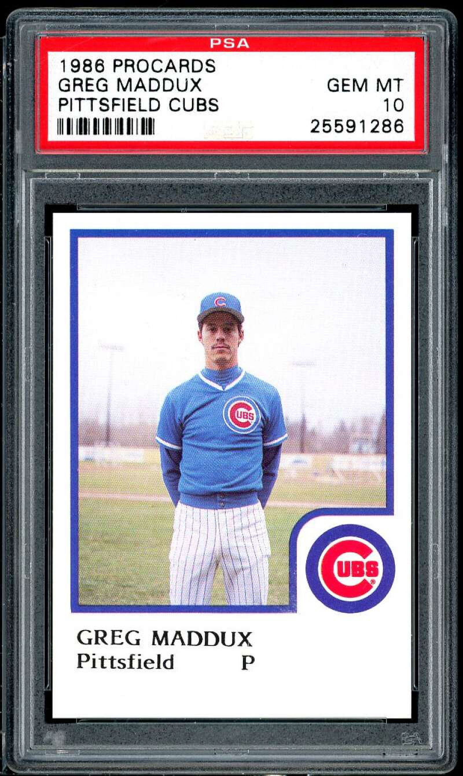 Greg Maddux Card