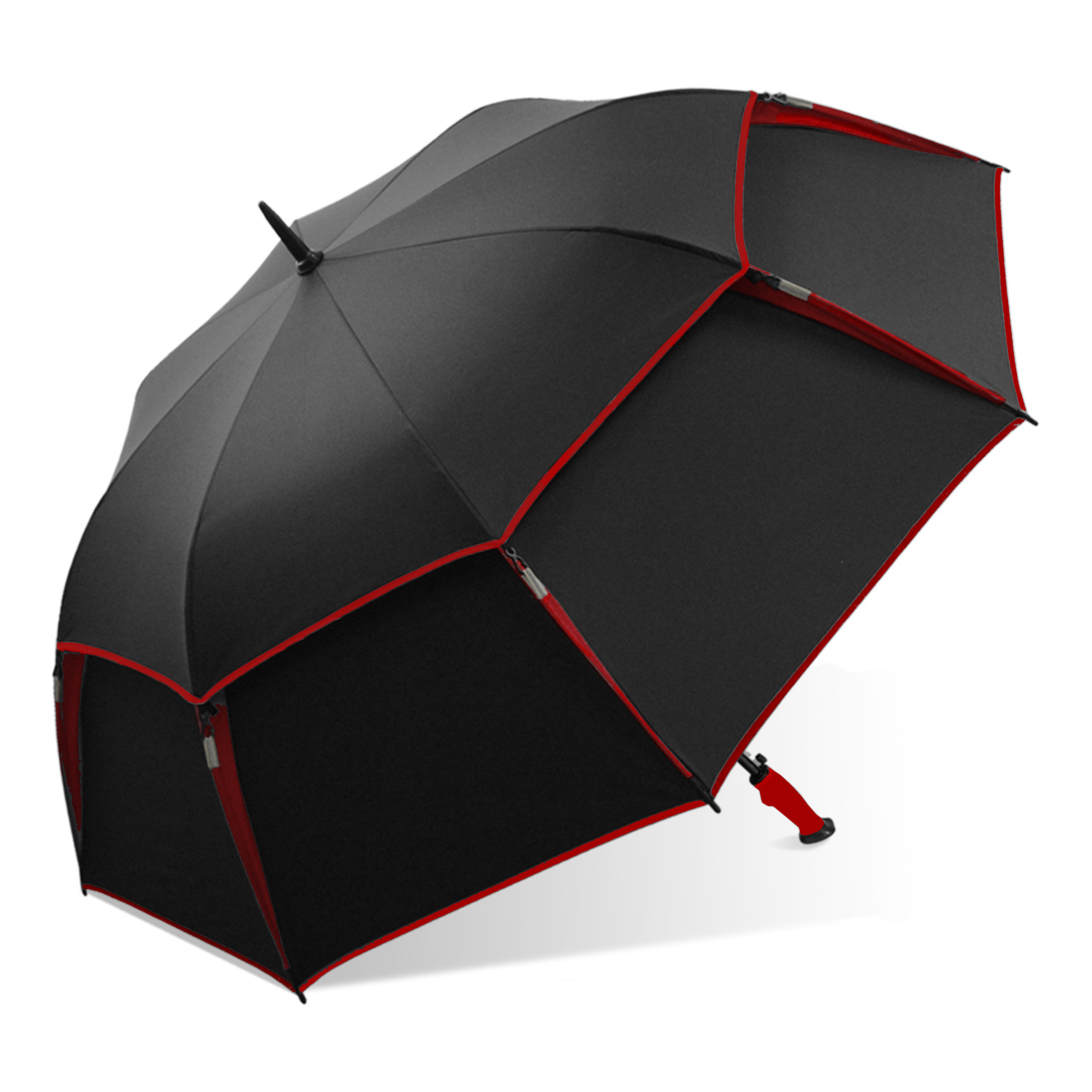 Greg Norman Deluxe Vented Golf Umbrella 66" Multi-Person Canopy ...