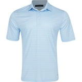 Greg Norman ML75 Recycled Microlux Houndstooth Stripe Cloud Shirt Men M ...