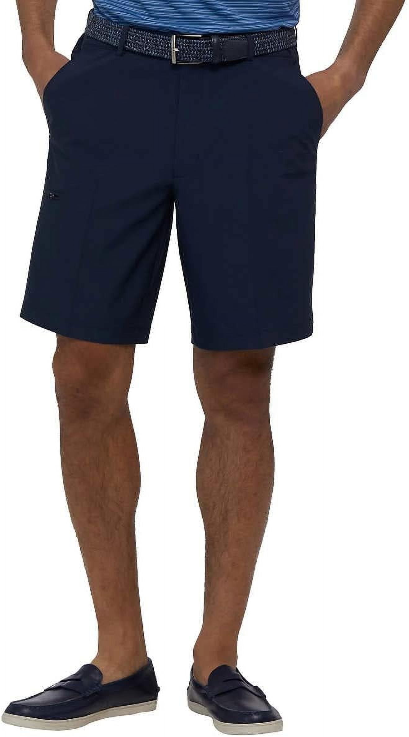 Greg Norman Men's Cargo Golf Short Moisture Wicking (36, Navy Blue ...