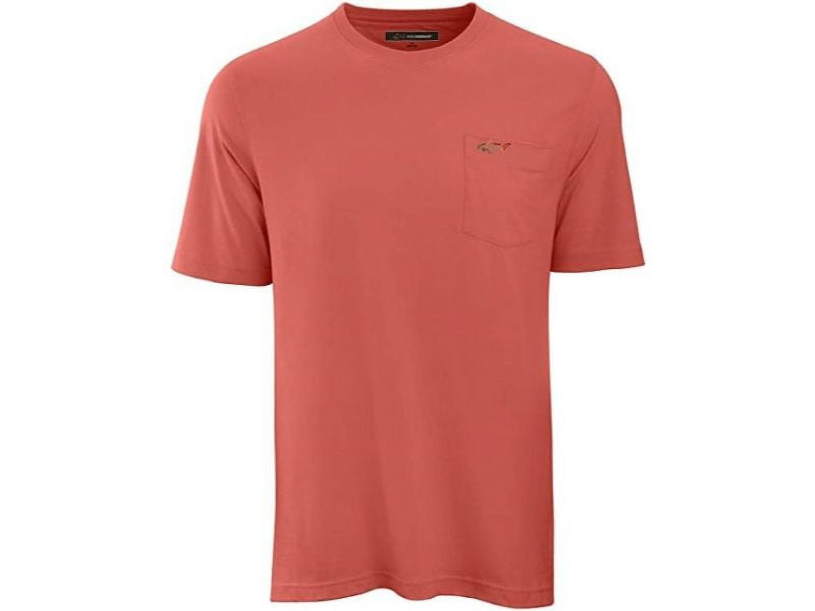 Greg Norman Men's Luxury Cotton Shark Crew Short Sleeve Chest Pocket T ...